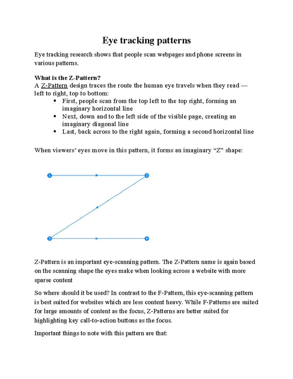 Pattern of eyes while reading - Eye tracking patterns Eye tracking ...