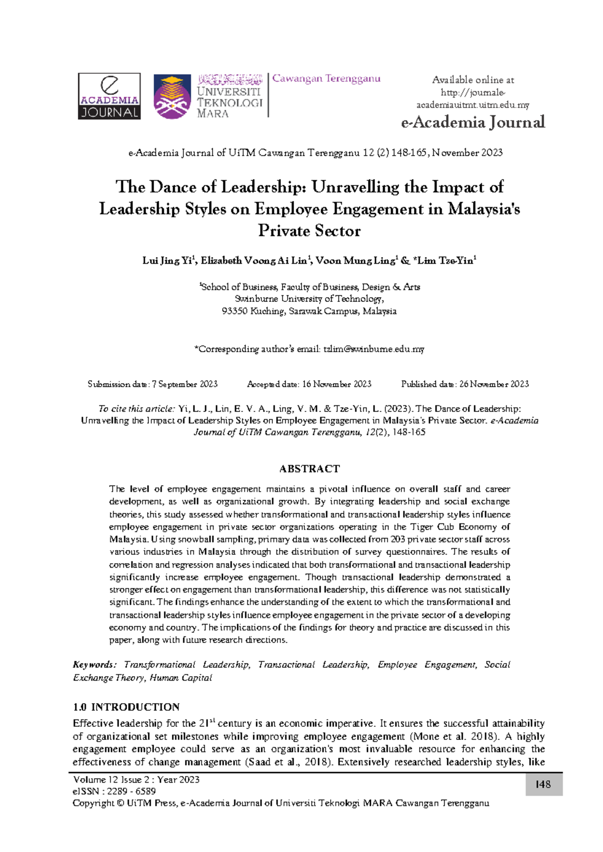 CASE Study - Guide for your slide presentation-leadership - Volume 12 ...