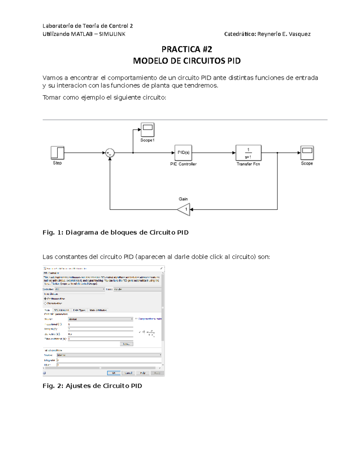02- Controladores PID Usando Simulink - Utilizando MATLAB – SIMULINK ...