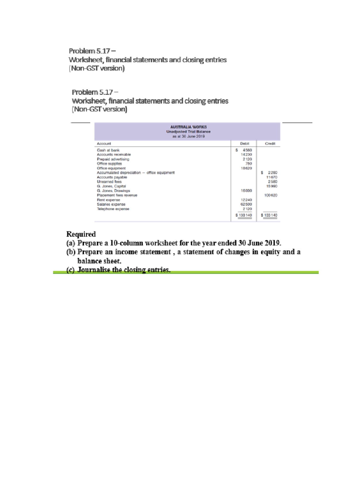 Accounting closing notes - F'I'DHEI'I'IEJF— Wﬁmrﬂdmaﬂmm [mm] thlemEJT ...