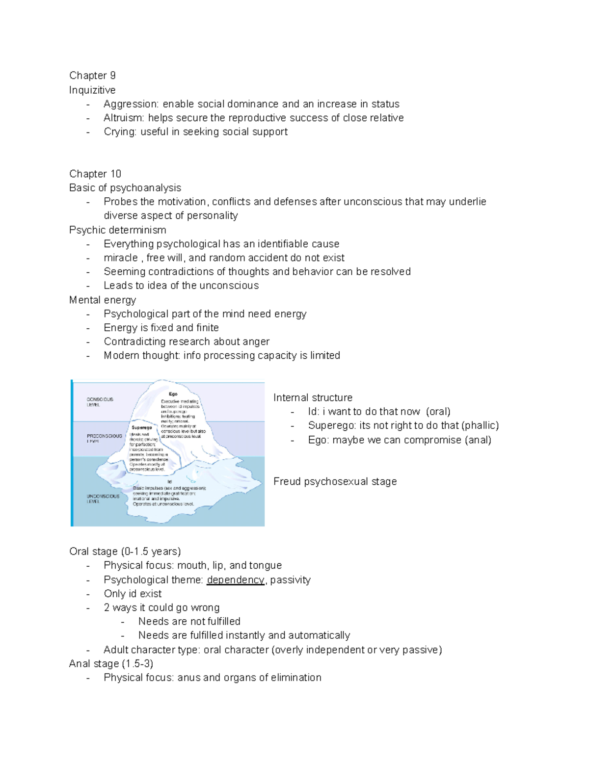 Module 3 personality - chapter 10 review test - APSY 327 - UAlbany ...