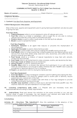 Report FS1 Episode 14 - Help to their activity sheet in field study 1 ...