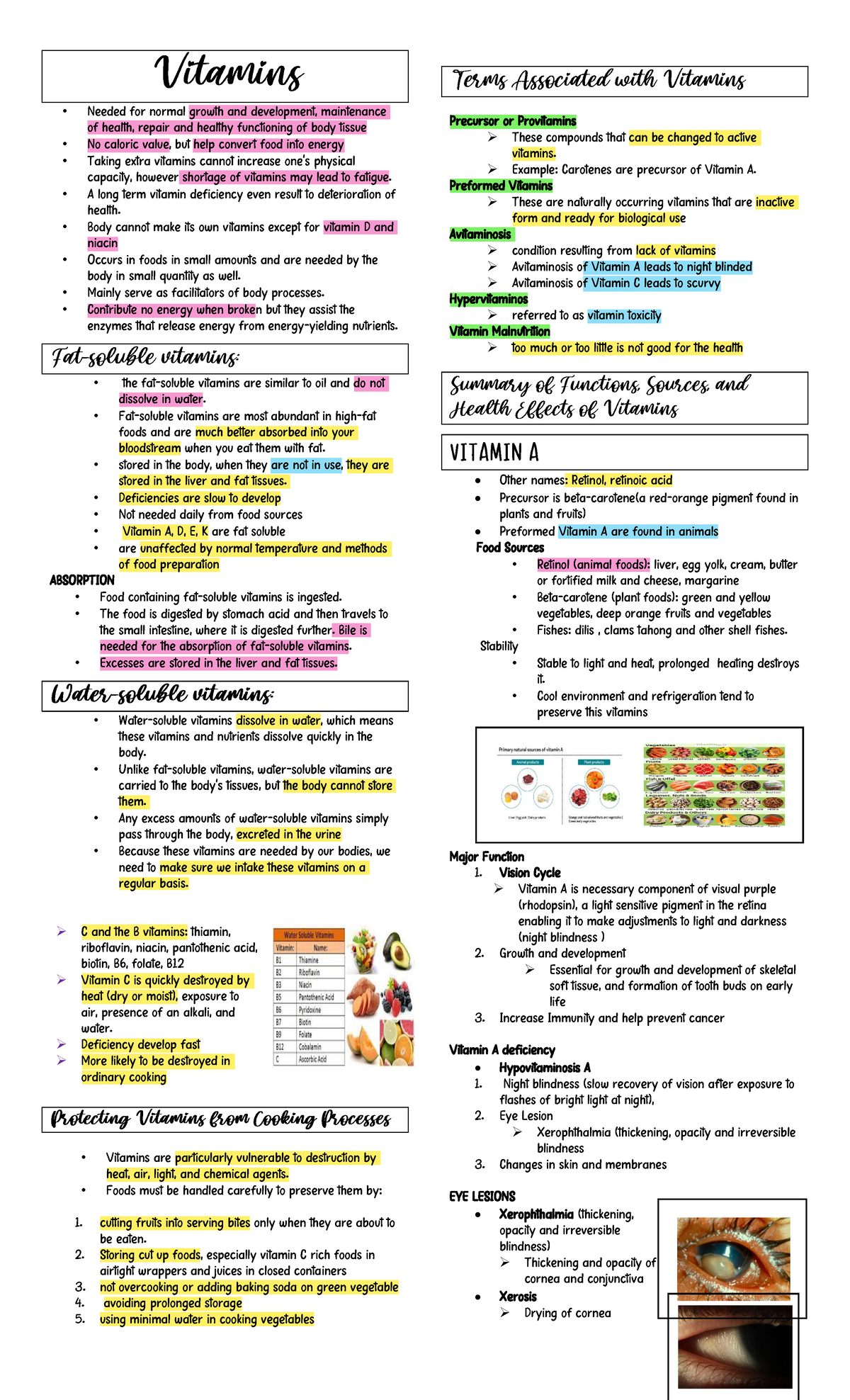 2nD nutri ASFSF - Needed for normal growth and development, maintenance ...