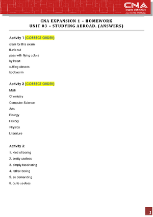 CNA Progression 1 TP - livro - ####### 2 | CNA PROGRESSION 1 © Copyright Editora CNA - 2014 ...