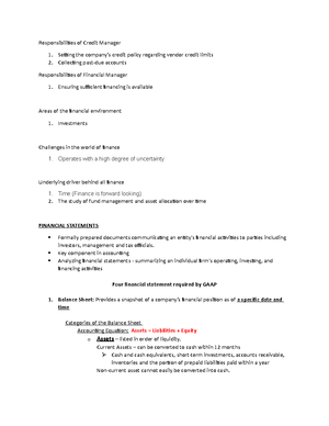 Performance Assessment: Business Management Tasks - AVM1 task 2 ...