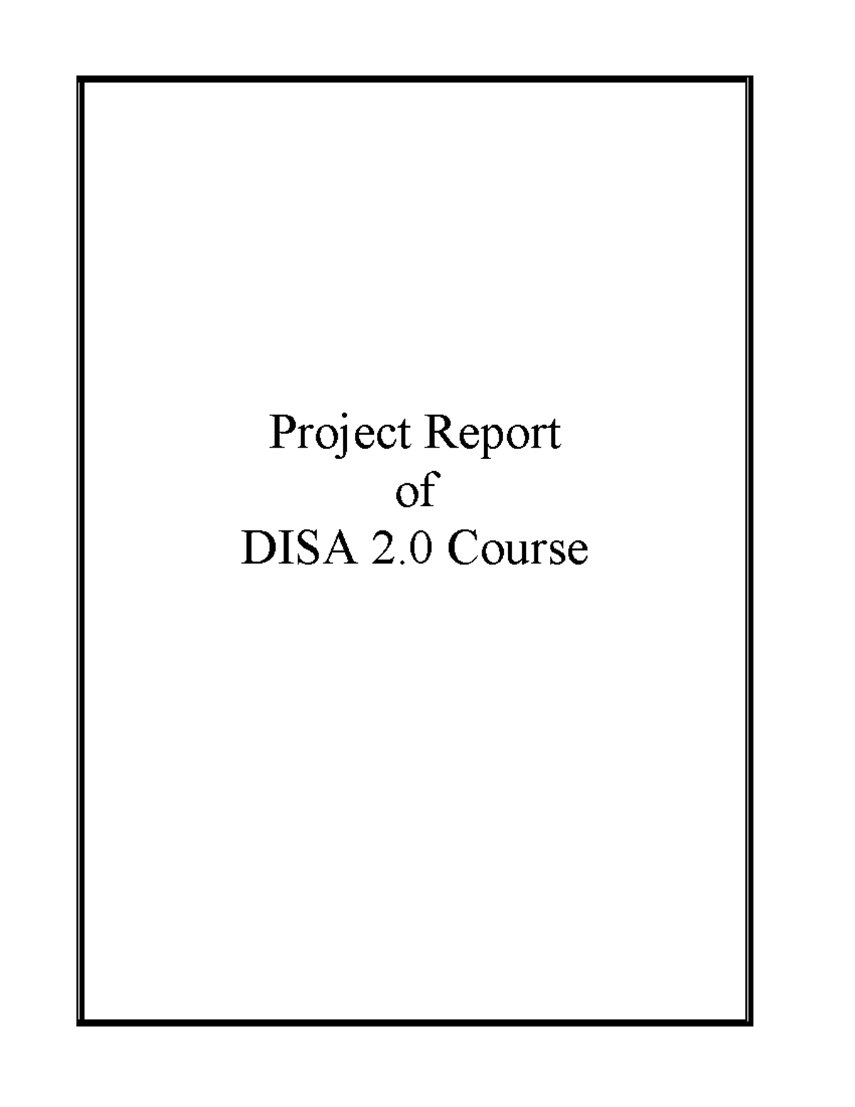 IS Audit of Business Process Automation Software - Project Report of ...