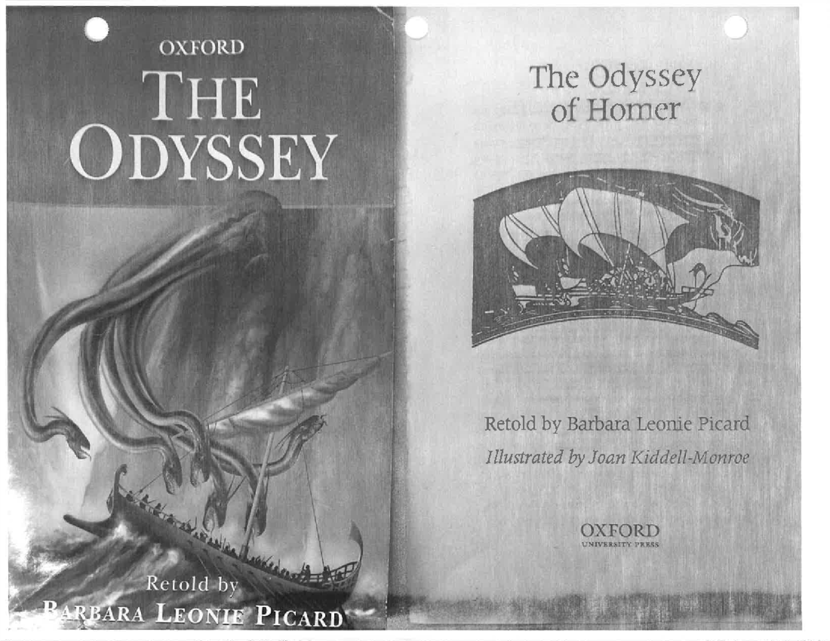 The Odyssey Picard Version (Complete)-rotated - OXFORD THE The Odyssey ...