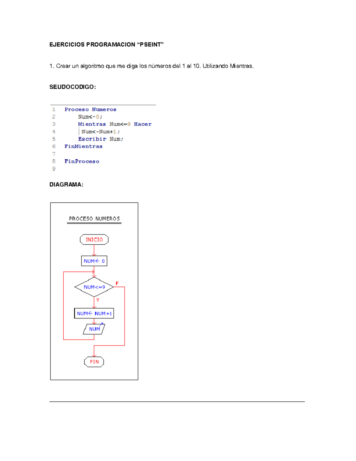 Ejercicios resueltos - Hoaljsjs - EJERCICIOS PROGRAMACION