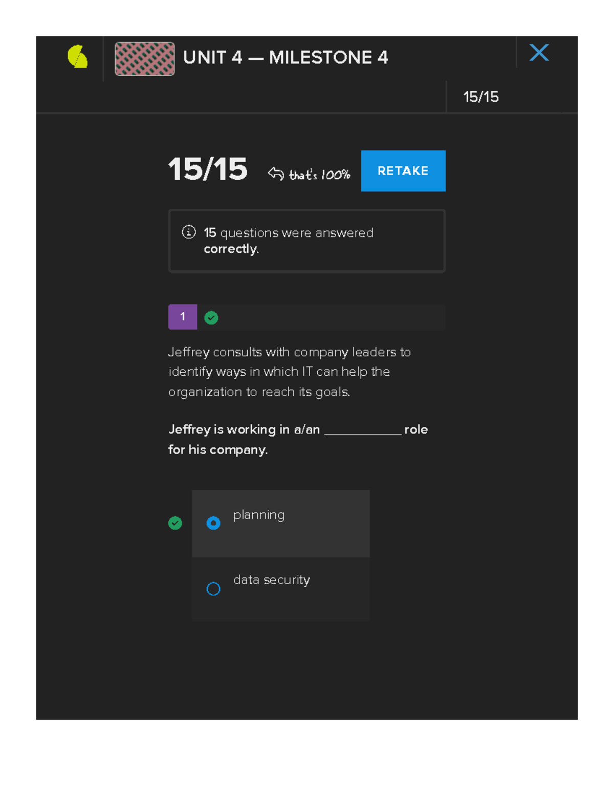 Sophia Introduction to Information Technology Unit 4 Milestone 4 - 1 15 ...
