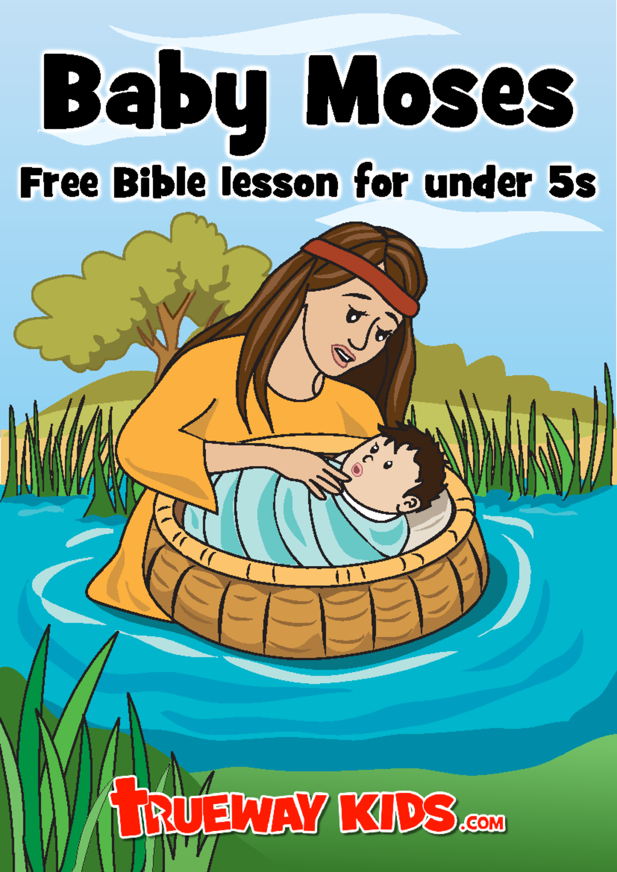 OT14 Baby Moses - u must read it. - Baby Moses Free Bible lesson for ...