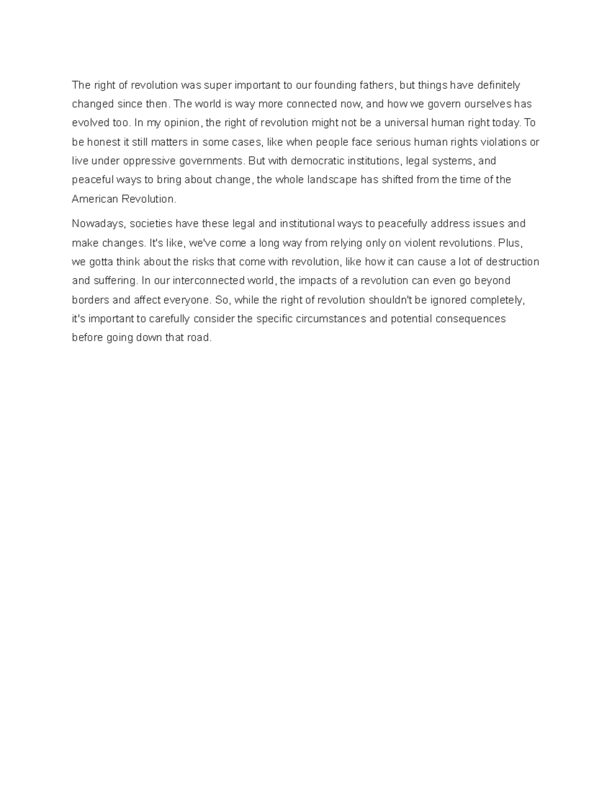 Jeriel dao-Right to Revolution - The right of revolution was super ...