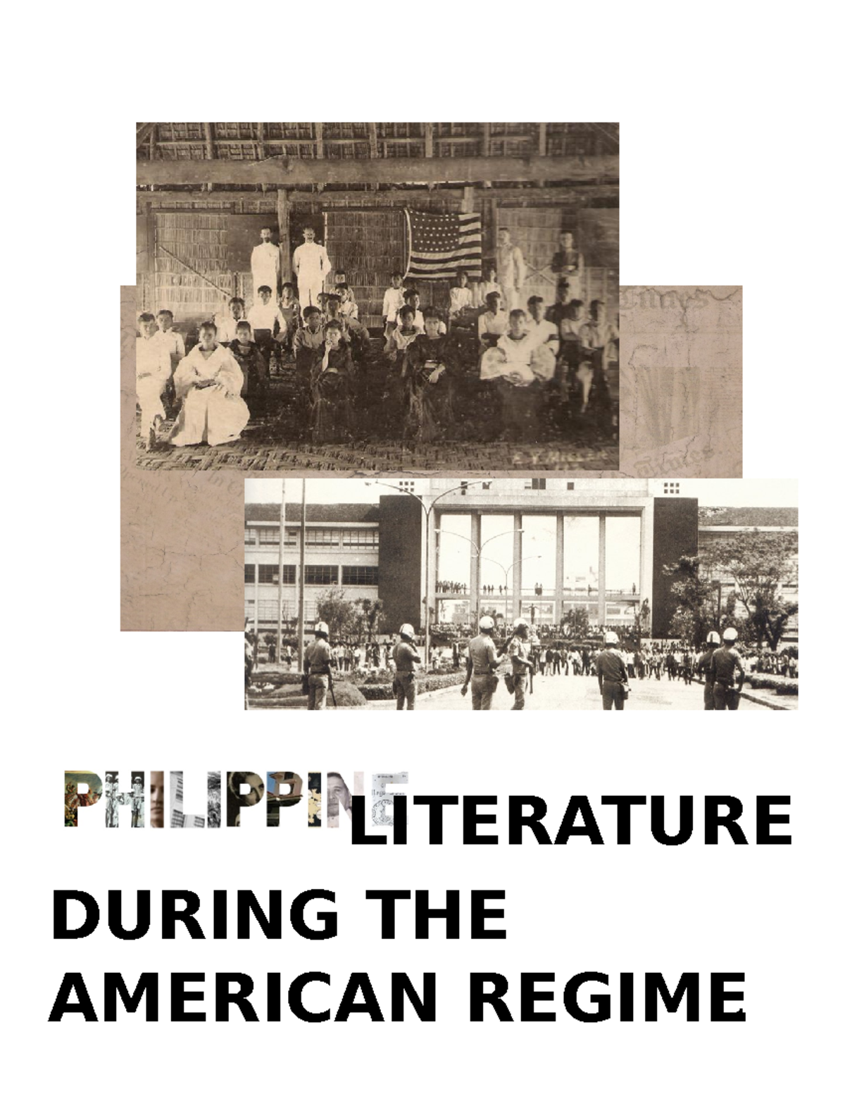 Philippine Literature - 1 LITERATURE DURING THE AMERICAN REGIME ...
