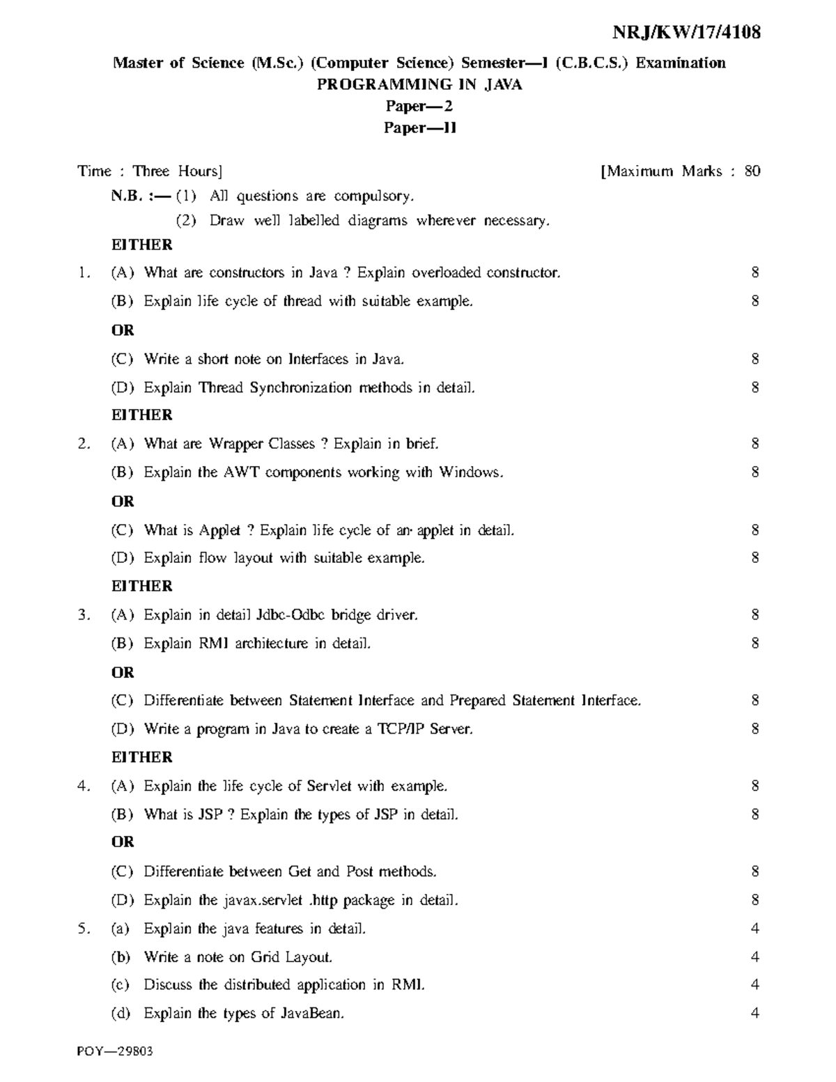 Java W17 Java Notes As Practice Nrj Kw 17 Master Of Science M Computer Science