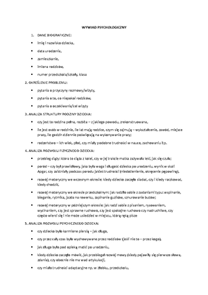 Charakterystyka kwestionariusza epq r em eysenck personality ...