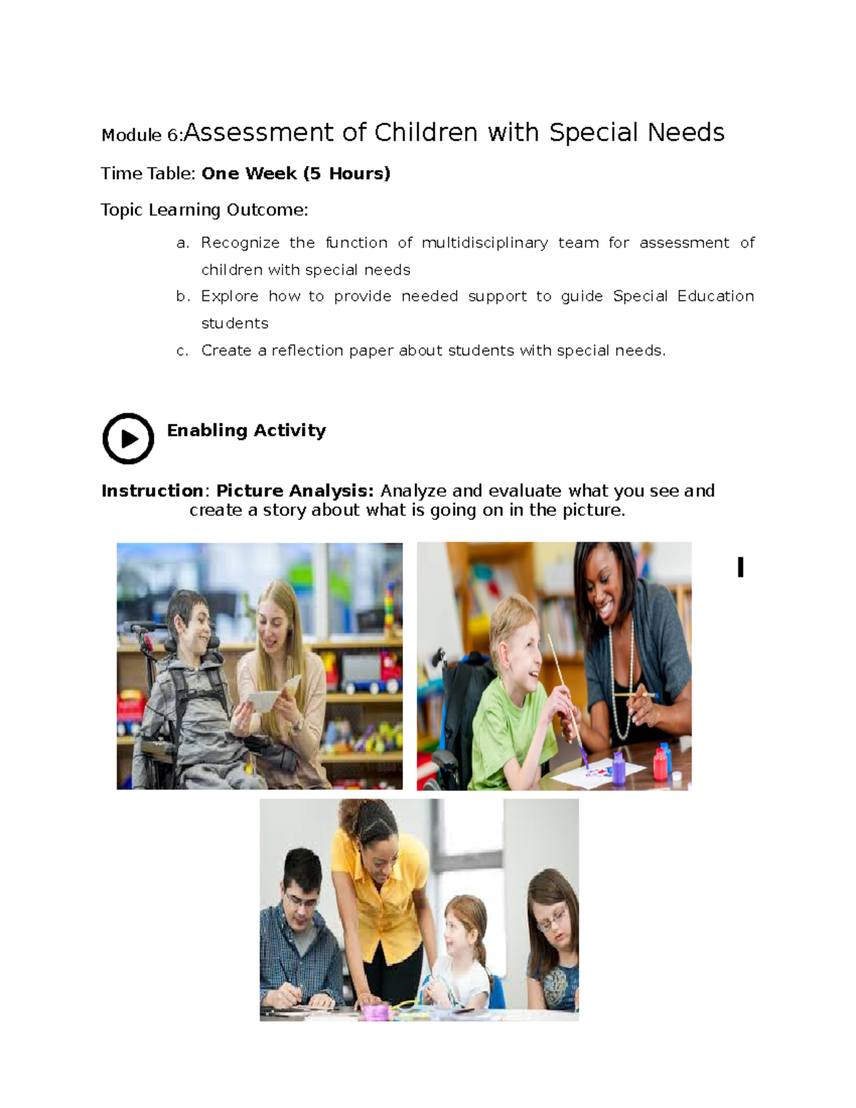 Module 6 - this assignment is for educational purposes only - Module 6 ...