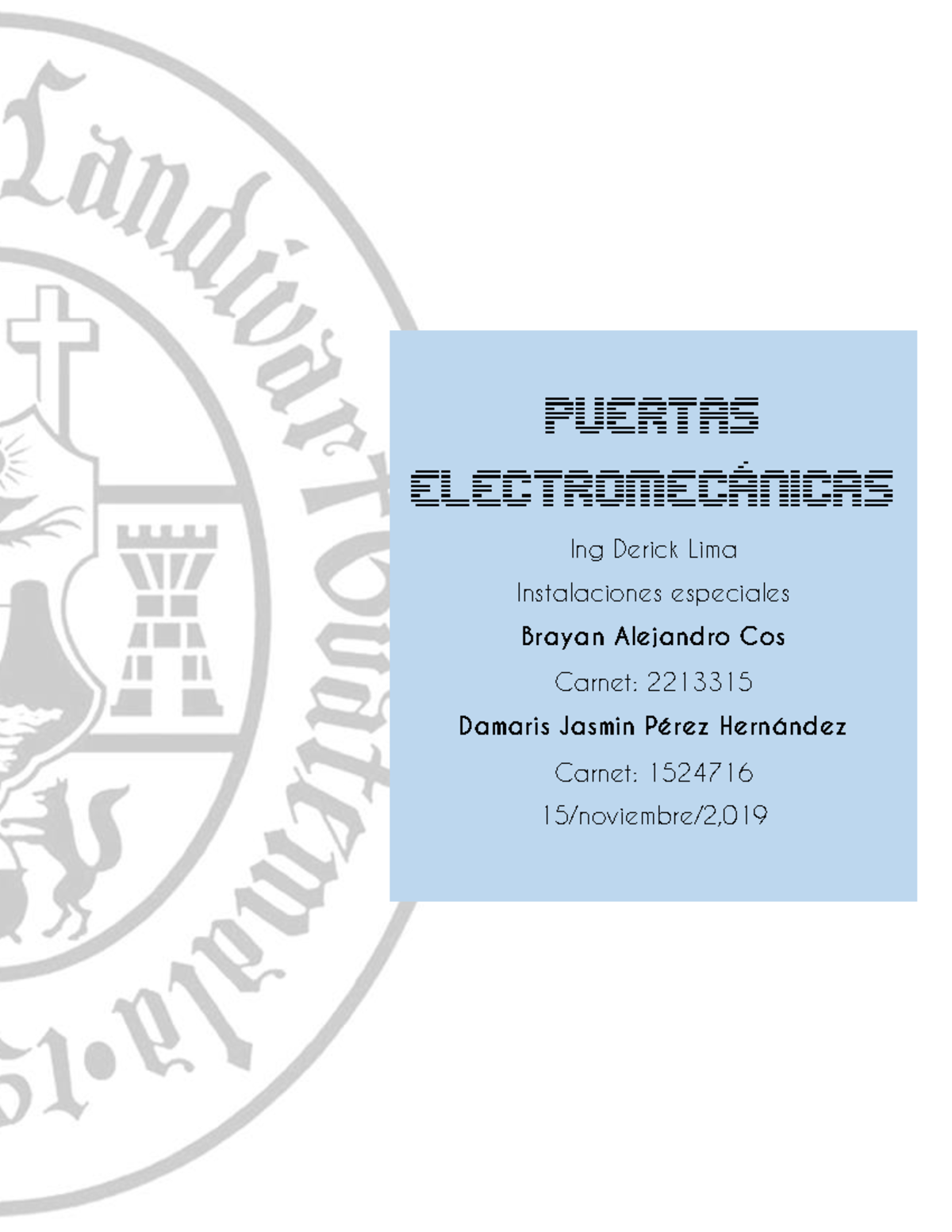 439233055 Puertas electromecanicas pdf - Puertas electromec·nicas Ing ...