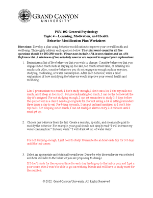 Psych chapter 6 - Learning - Learning What is learning? - Learning is ...