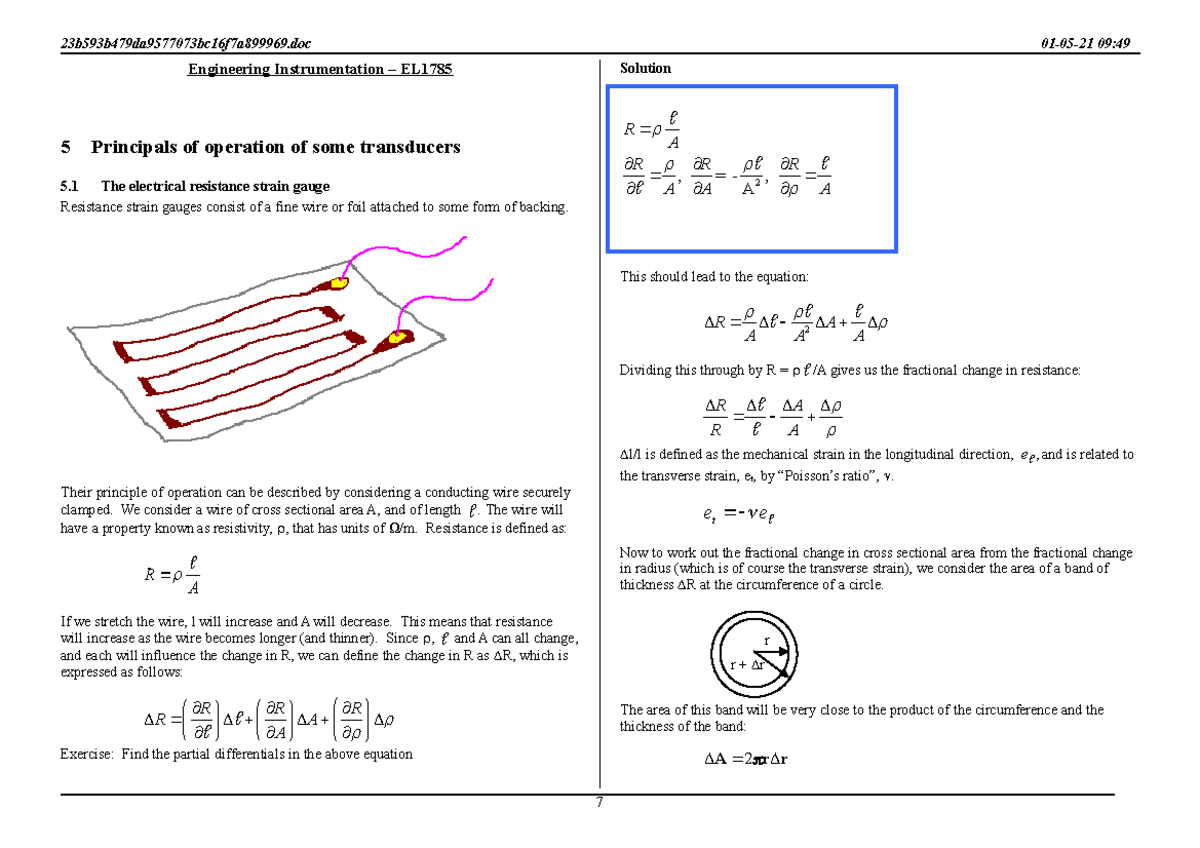 Instrumentation 2 - lecture notes with proper explanations ...