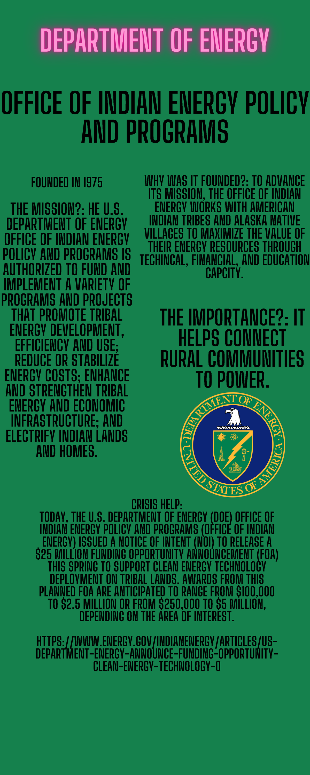 Office of Indian Energy Policy and Programs - Ethan Gulba Tyler Cook ...