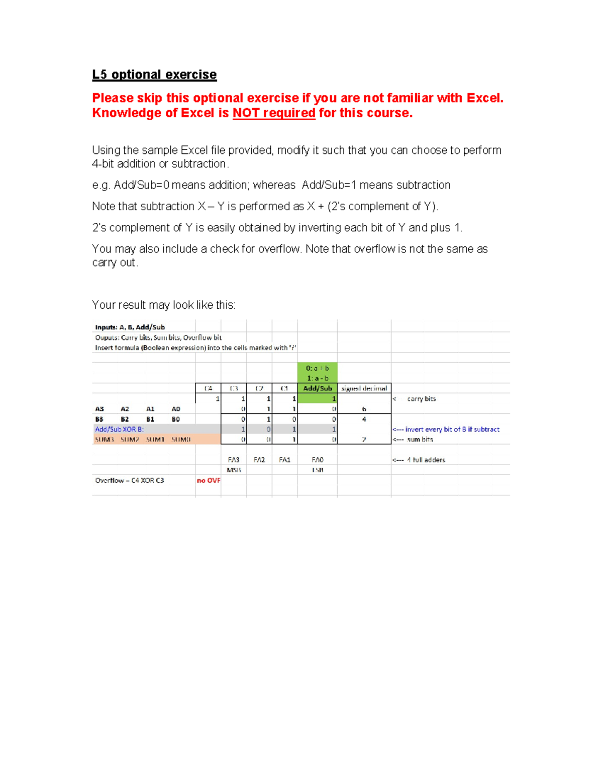 L5 optional - slides - L5 optional exercise Please skip this optional ...