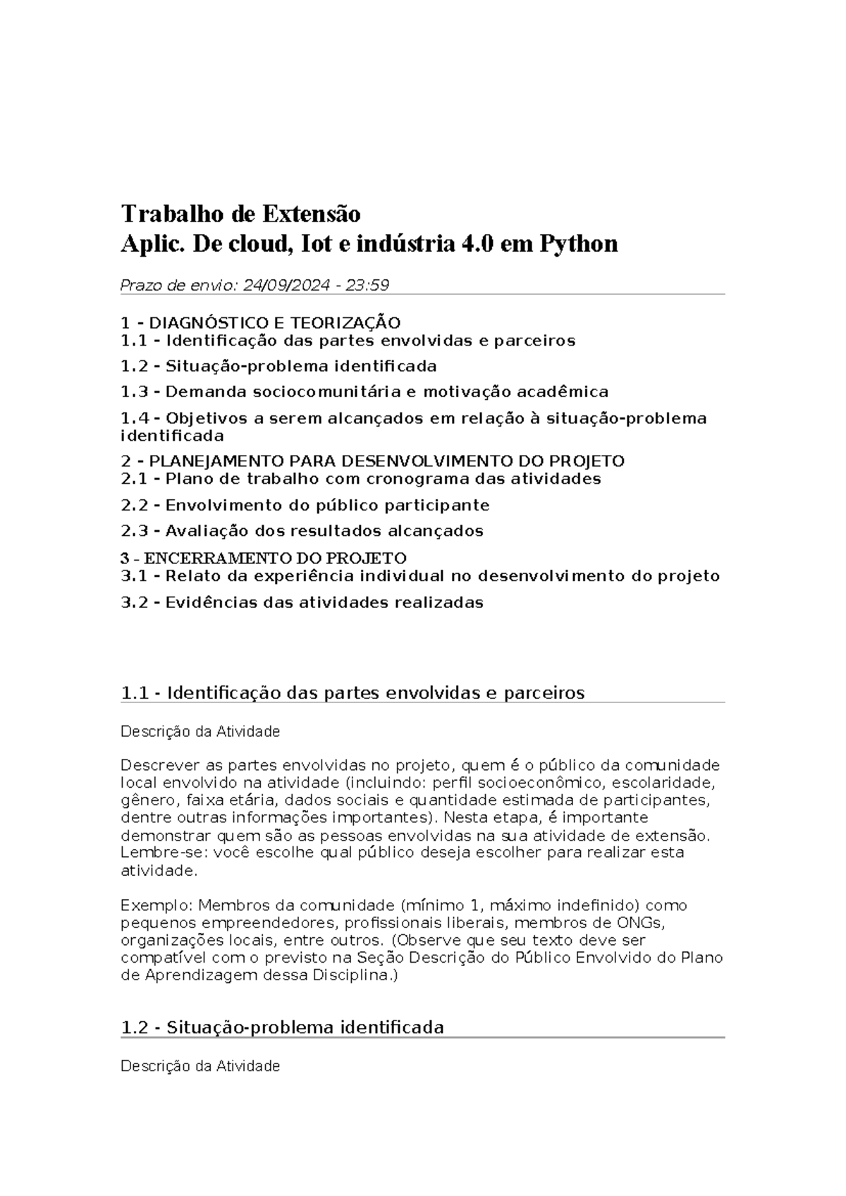 Aplic. de cloud, Iot e indústria 4.0 em Python - Trabalho de Extensão Aplic. De cloud, Iot e ...