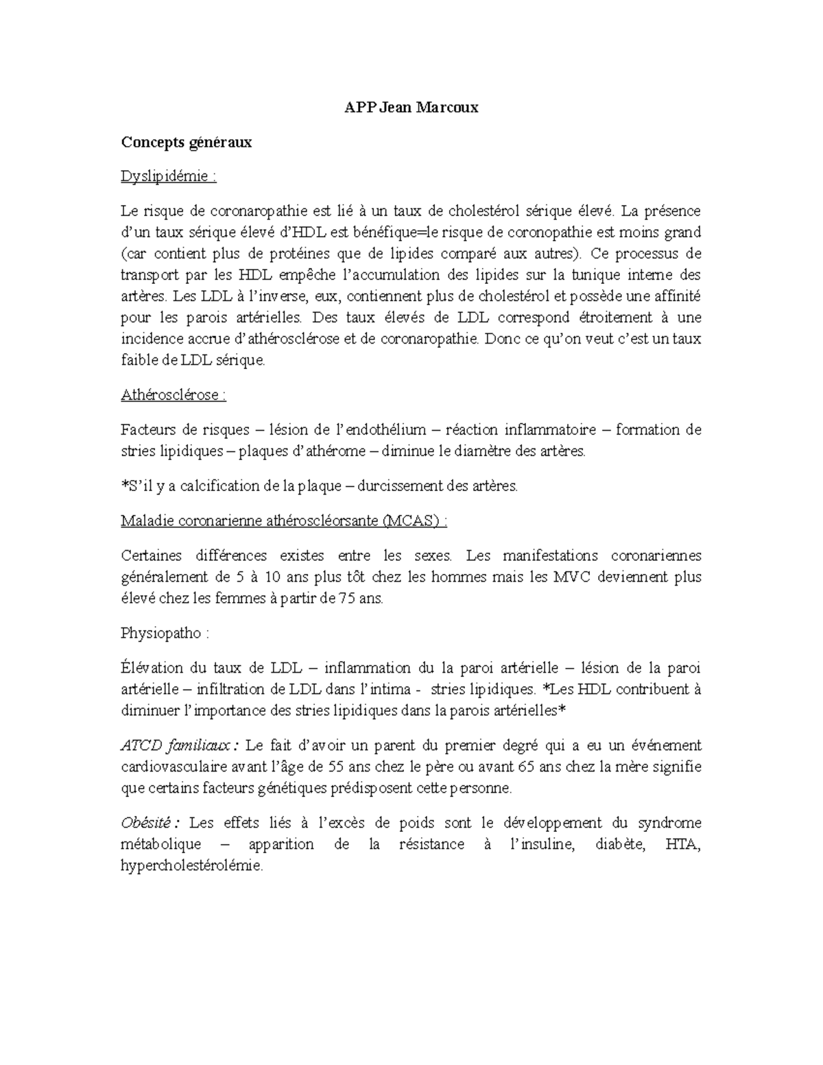 APP Jean Marcoux - APP - APP Jean Marcoux Concepts généraux ...