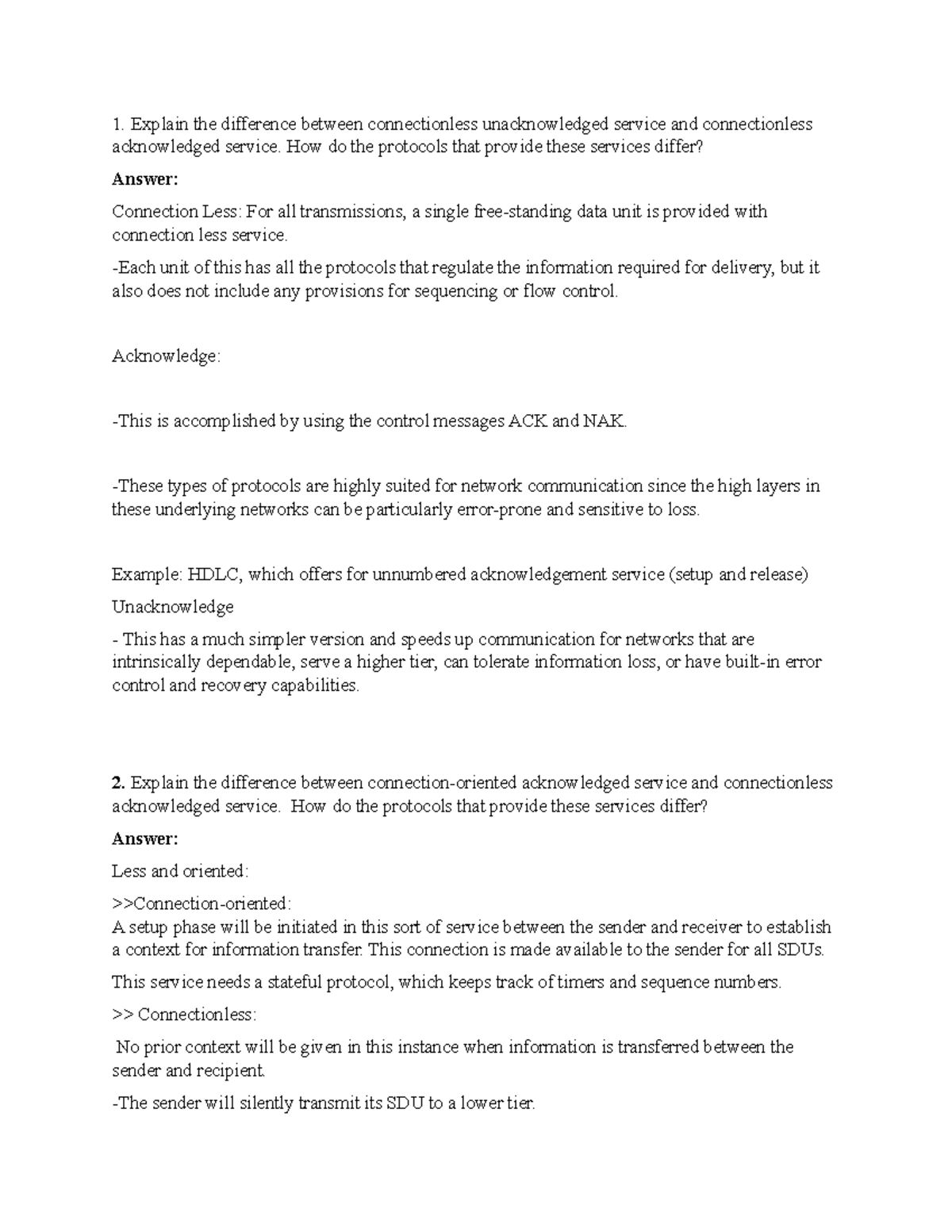 NWC203c PE SU2023 - Information about DBI202 - Explain the difference ...