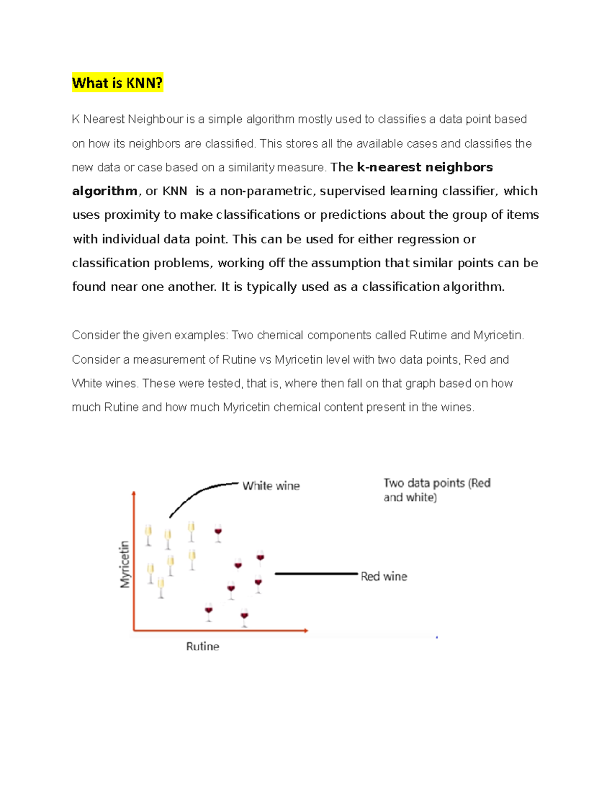 What Is K Nearest Neighbor Algorithm What Is Knn K Nearest Neighbour Is A Simple Algorithm 1818