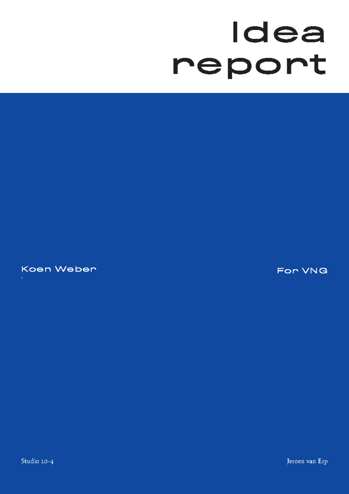 M3 Koen Weberstudeersnel - Koen Weber For VNG Studio 10-4 Jeroen van ...