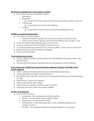 Bio 189 Exam 2 Review Sheet - Bio 189 Exam 2 Review Sheet ...