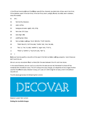 Typography notes 6 - Every web designer knows how to set a font’s color ...