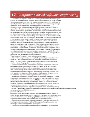 18 Distributed software Engineering - 18 Distributed software Engineering Virtually all large ...