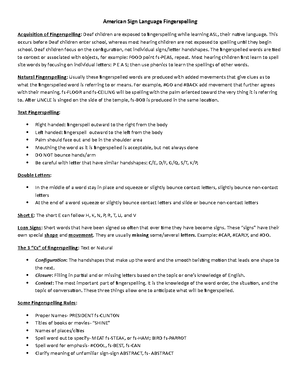 Grammar Rules - Information about ASL - ASL Grammar Rules American Sign ...