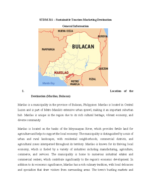 Tppd land use - Tourism and Product development - Studocu