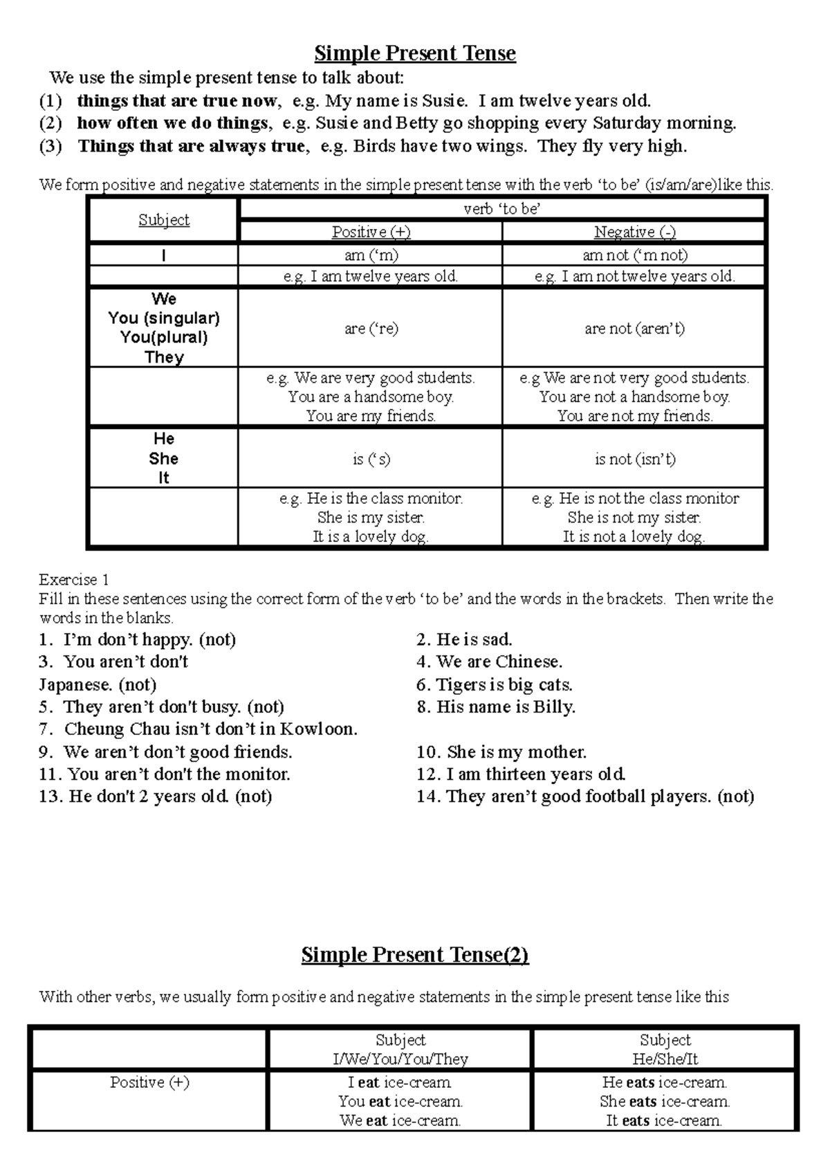 Simple Present Tense - ddsfnvndfvnfjvfdbvfdjvbfgb gf - Simple Present ...