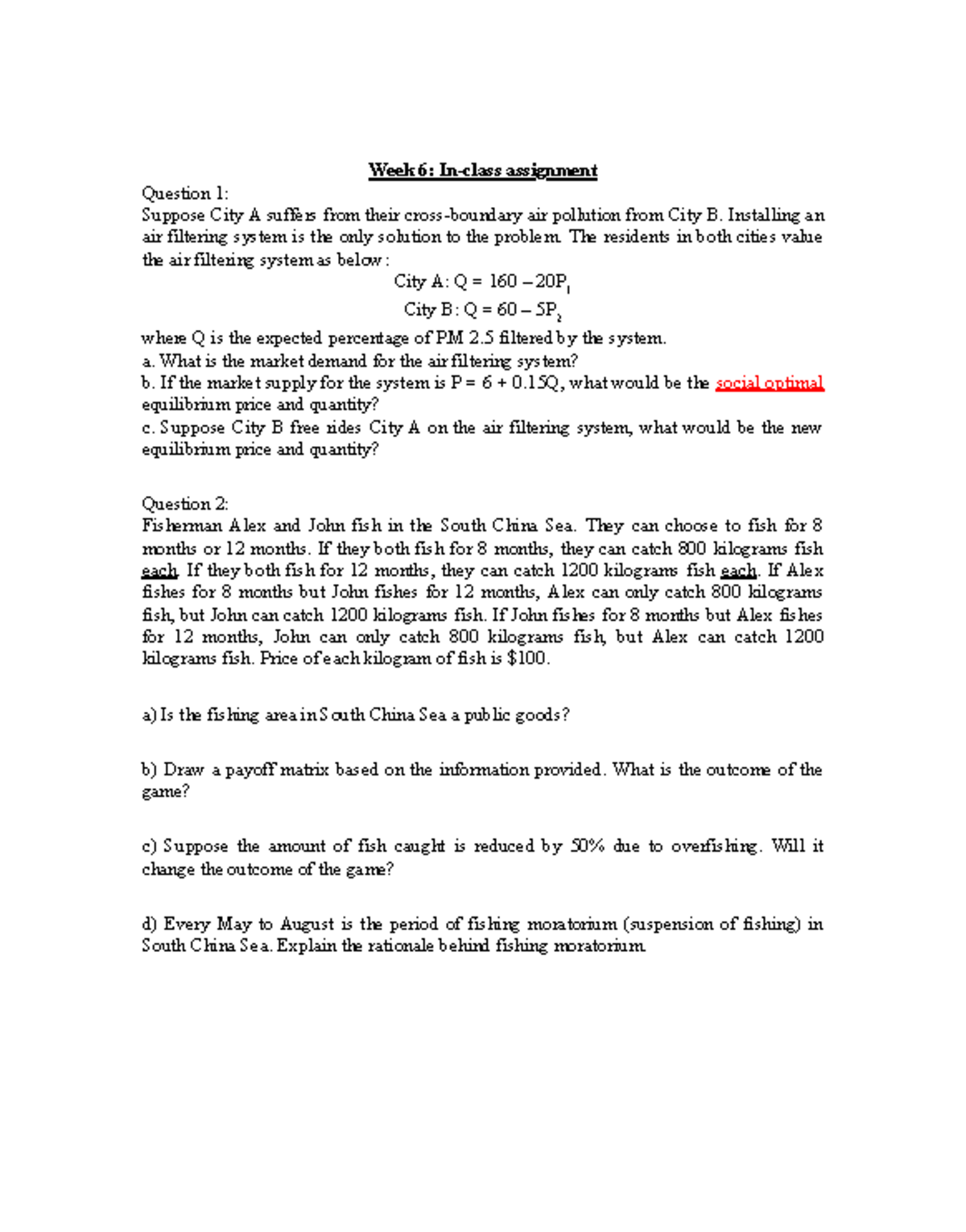 Week+6+in class+assignment+Ans - ####### Week 6 : In-class assignment ####### Question 1 ...