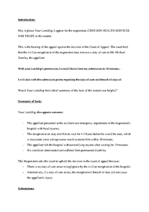 Sample skeleton argument real HK case - For hearing before the Court of ...