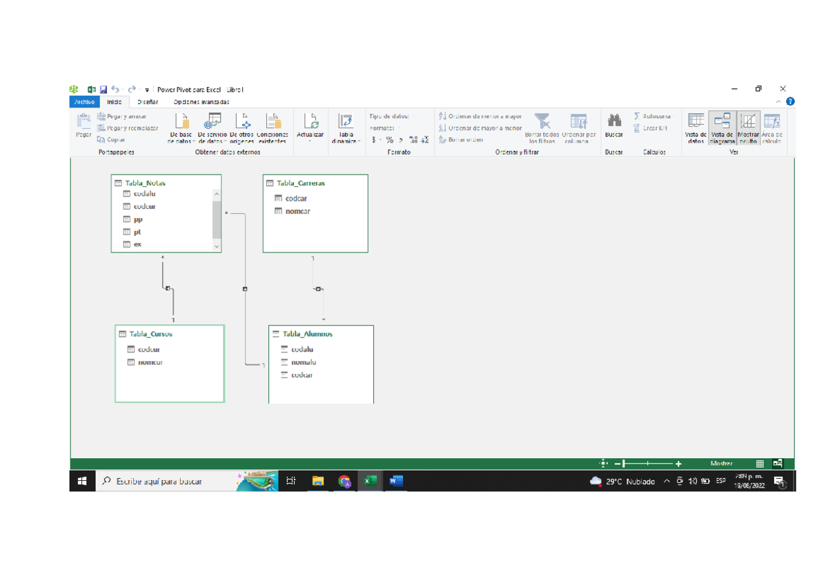 Modelamiento de Datos 1 - Excel básico - Studocu