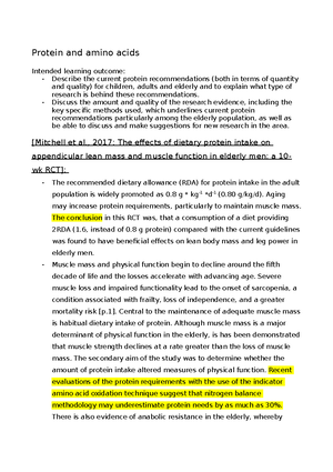 EFA exercise-1 - Exercise on fatty acids - Exam question from the ...