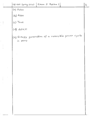 ME200 HW 1 - Homework solution - weng, Euord, F. HU-1 li) Syston Dgr A ...