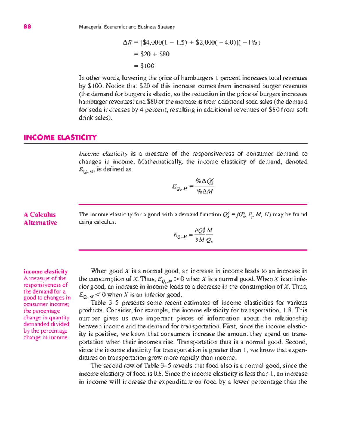Managerial Economics 130 - Notice that $20 of this increase comes from ...