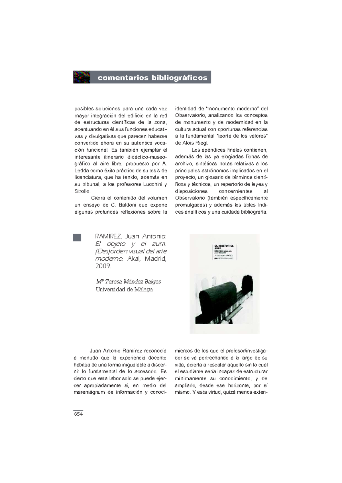 Dialnet-Ramirez Juan Antonio El Objeto YEl Aura Desorden Visual Del ...