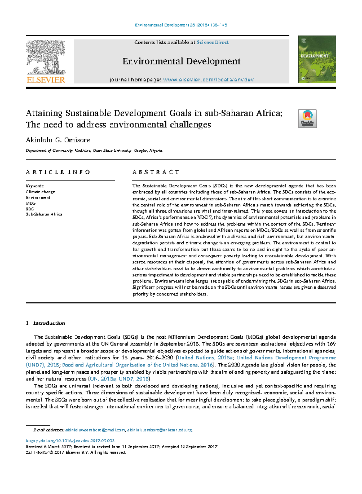 1-s2 - Contents lists available at ScienceDirect Environmental ...