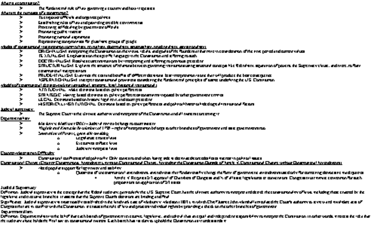 practice_thingy - What is a constitution? The fundamental rule of law ...