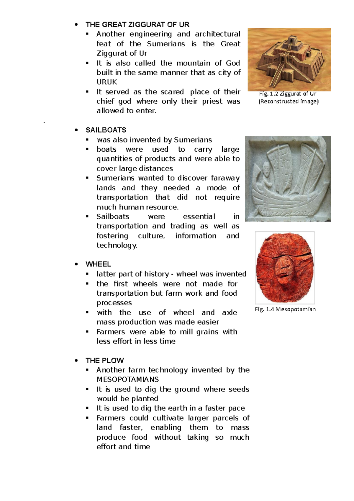 THE Great Ziggurat OF UR - THE GREAT ZIGGURAT OF UR Another engineering ...