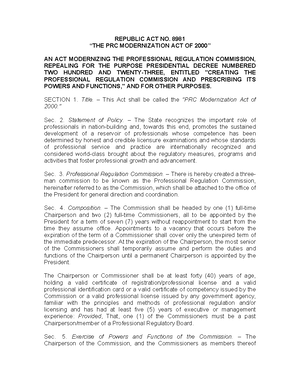 RA07719 - REPUBLIC ACT 7719 AND ITS IMPORTANCE Manufacture or delivery ...