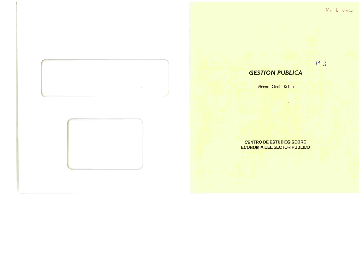 Gest Pub FBBV 93 - Gest Pub FBBV 93 - Economie & Gestion - Studocu