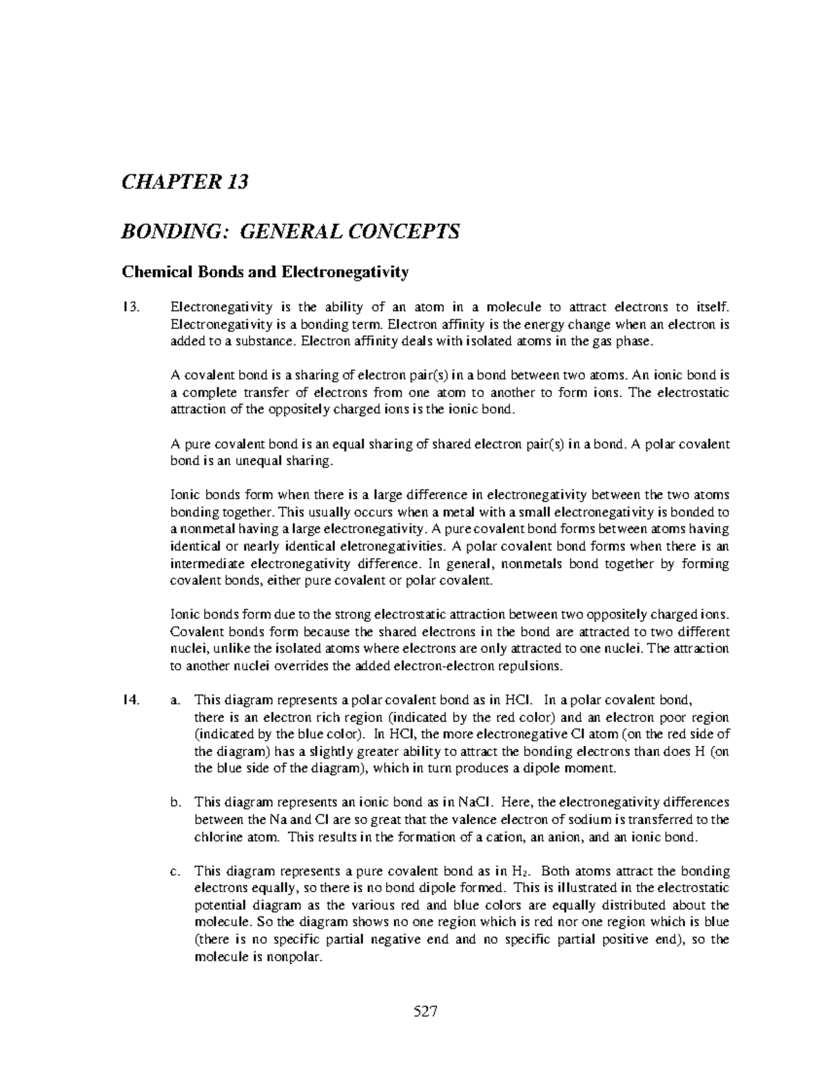 Chemprincch 13-8e - answer - 527 CHAPTER 13 BONDING: GENERAL CONCEPTS ...
