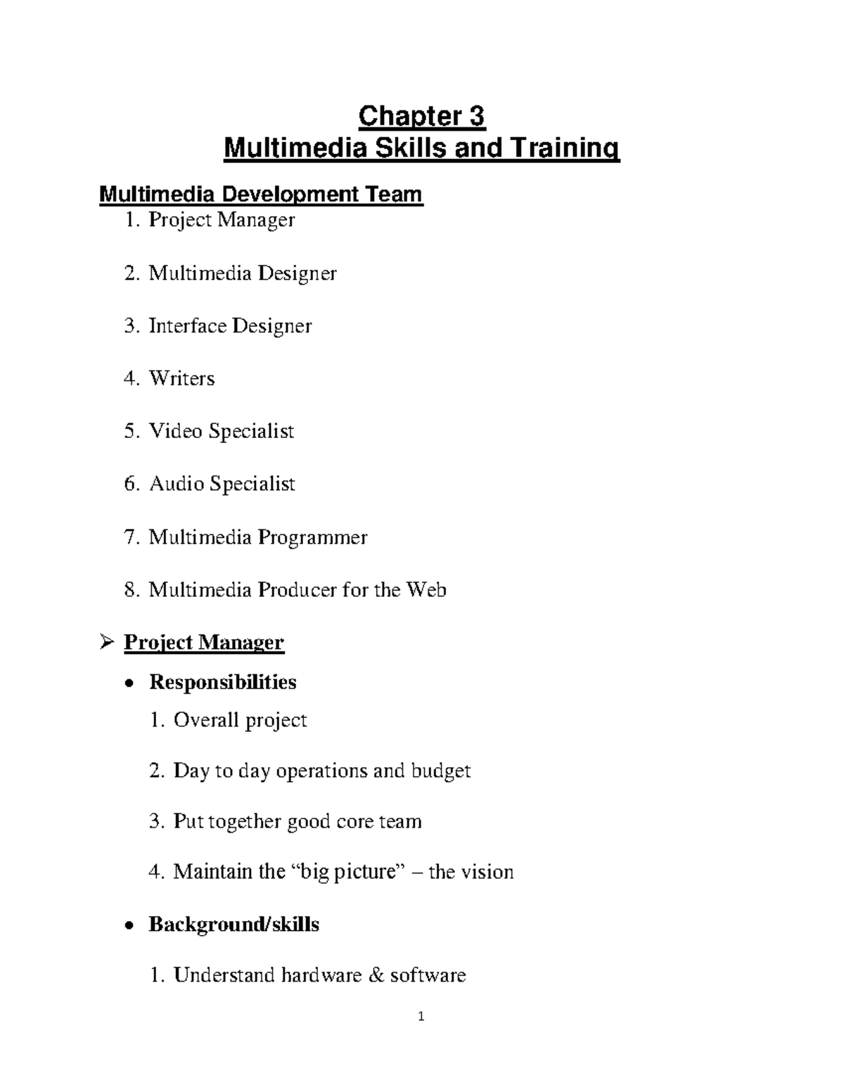 Chapter 3 This Is Notes For Multimedia System Chapter 3 Chapter 3