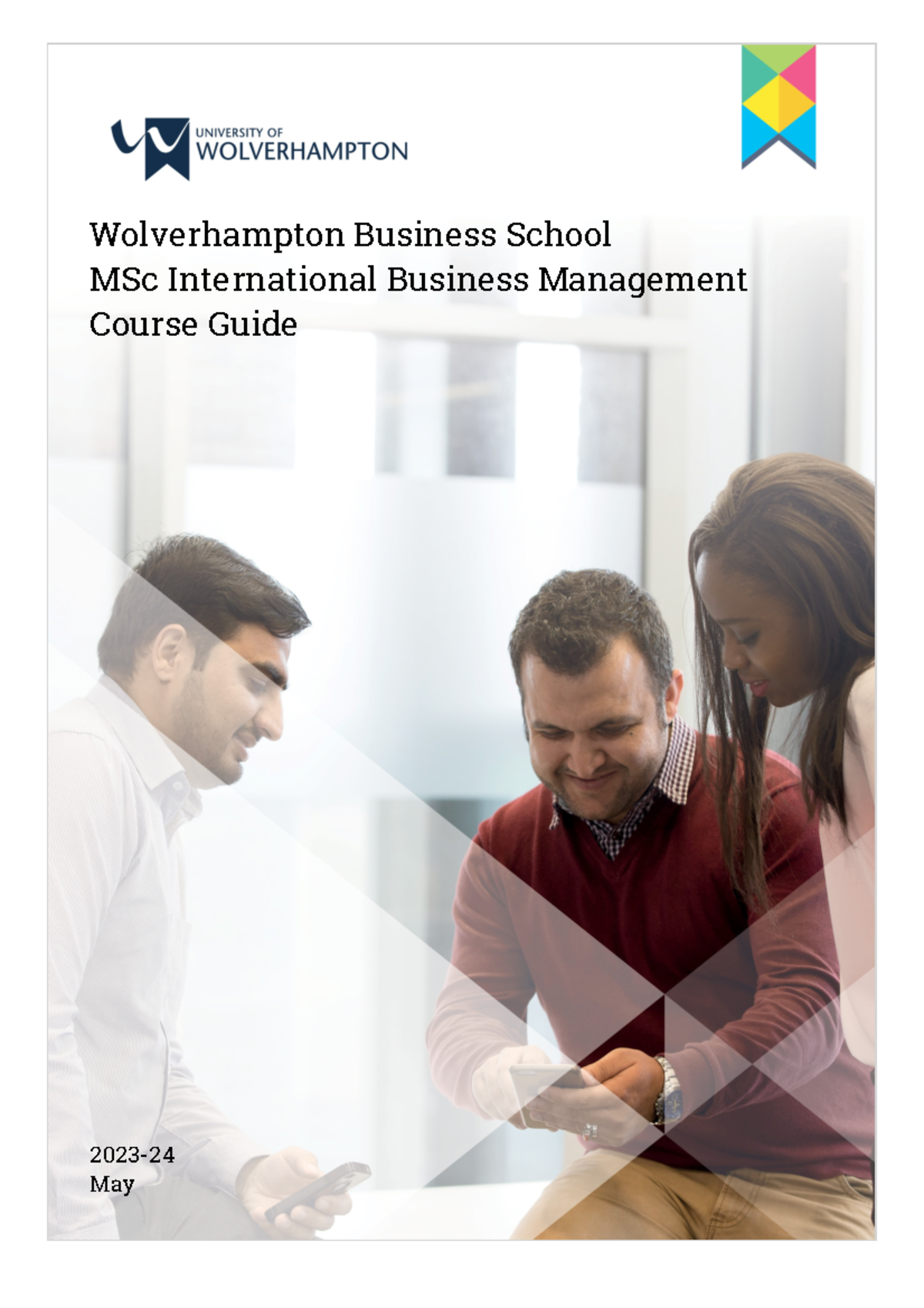 BU084P01UV Course Guide - Wolverhampton Business School MSc ...